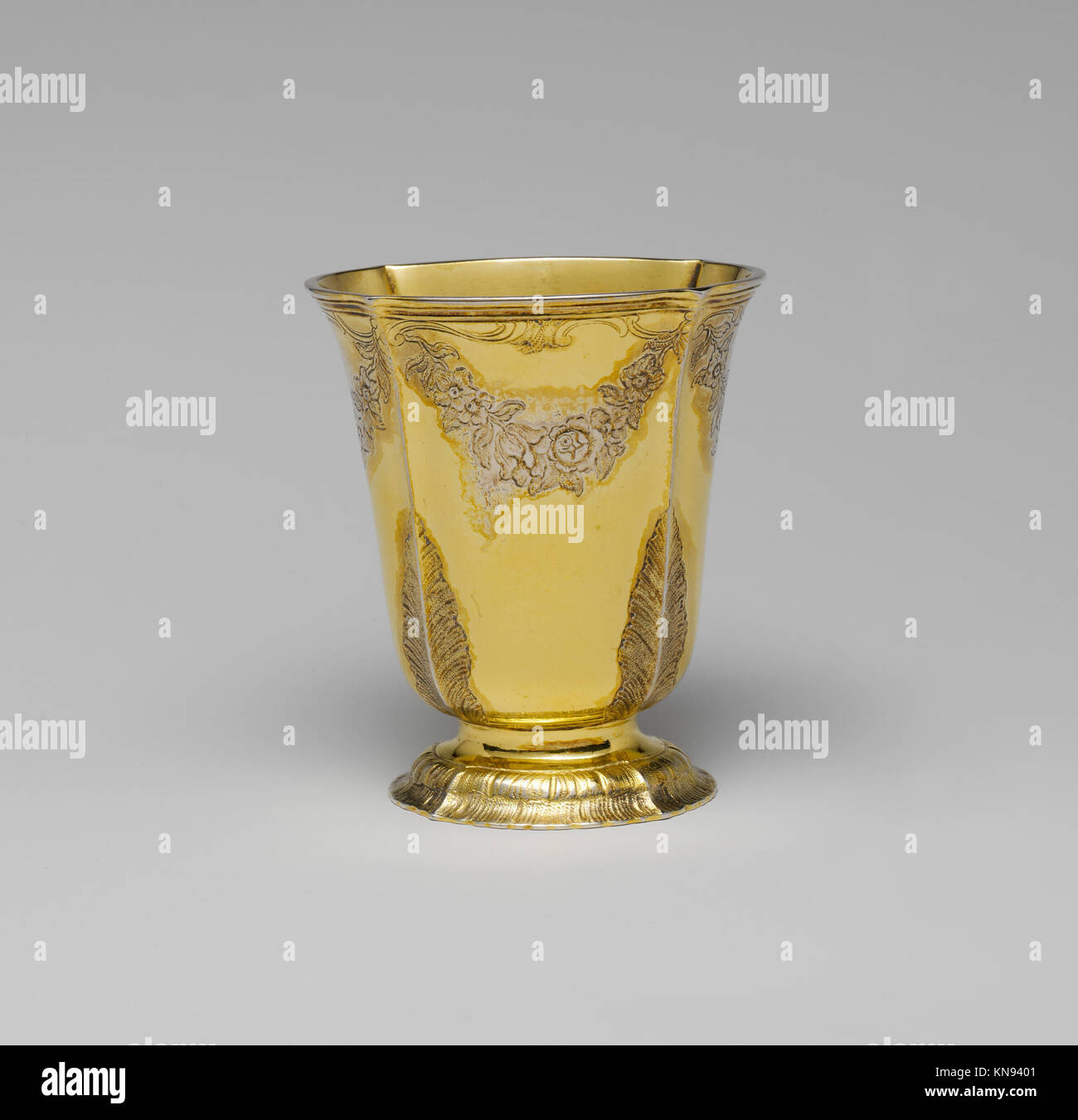 This beaker is an artifact of fine craftsmanship, often used for ...
