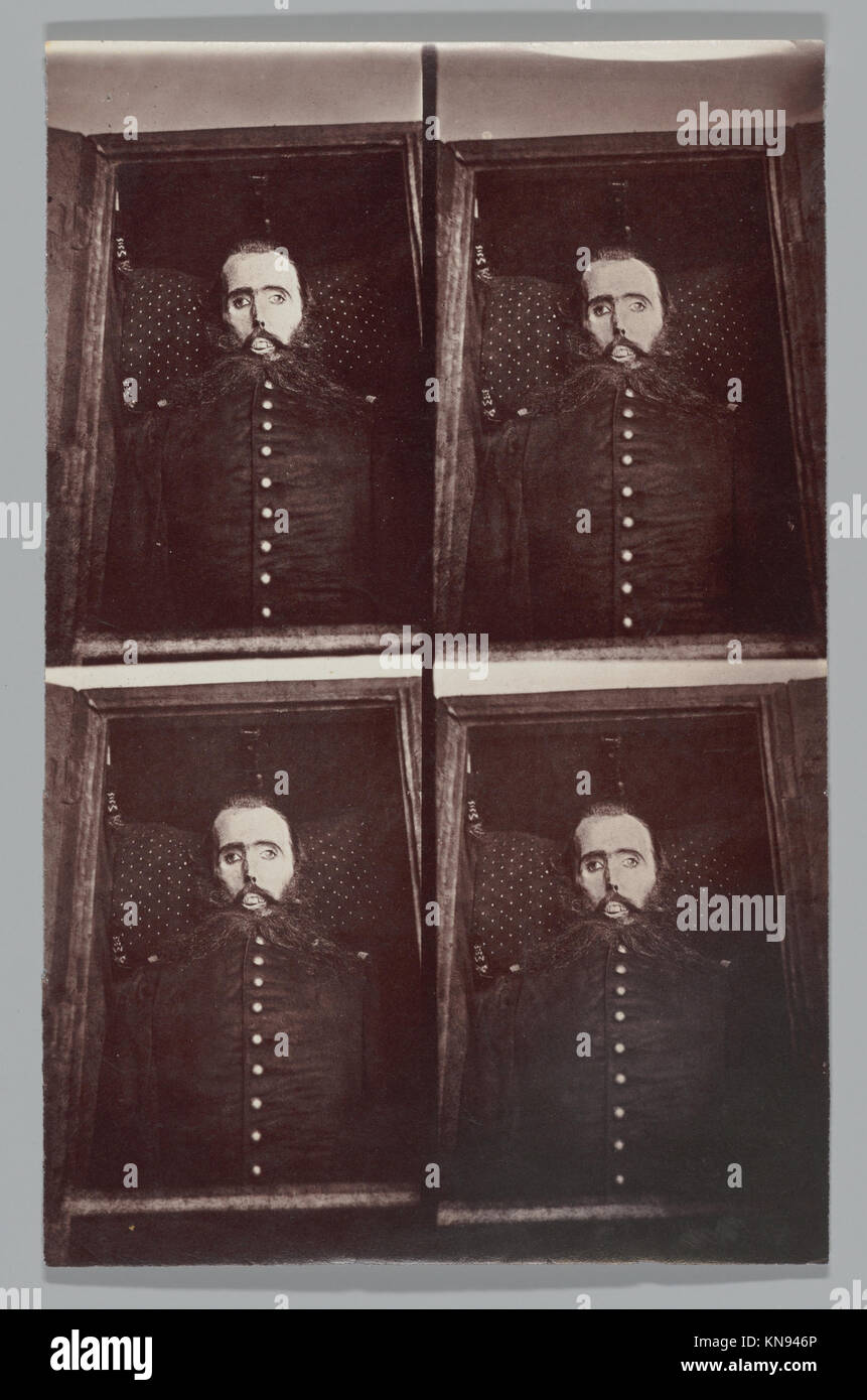 A depiction of Emperor Maximilian I in his coffin, part of The ...