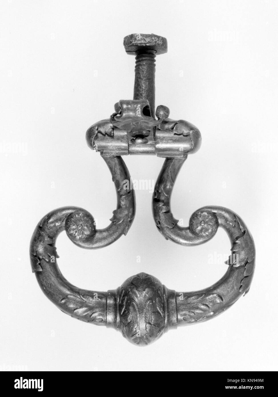 This door knocker showcases the artistic design and functionality of ...