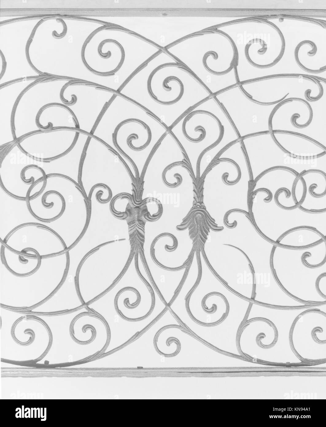 Grille patterns Black and White Stock Photos & Images - Alamy