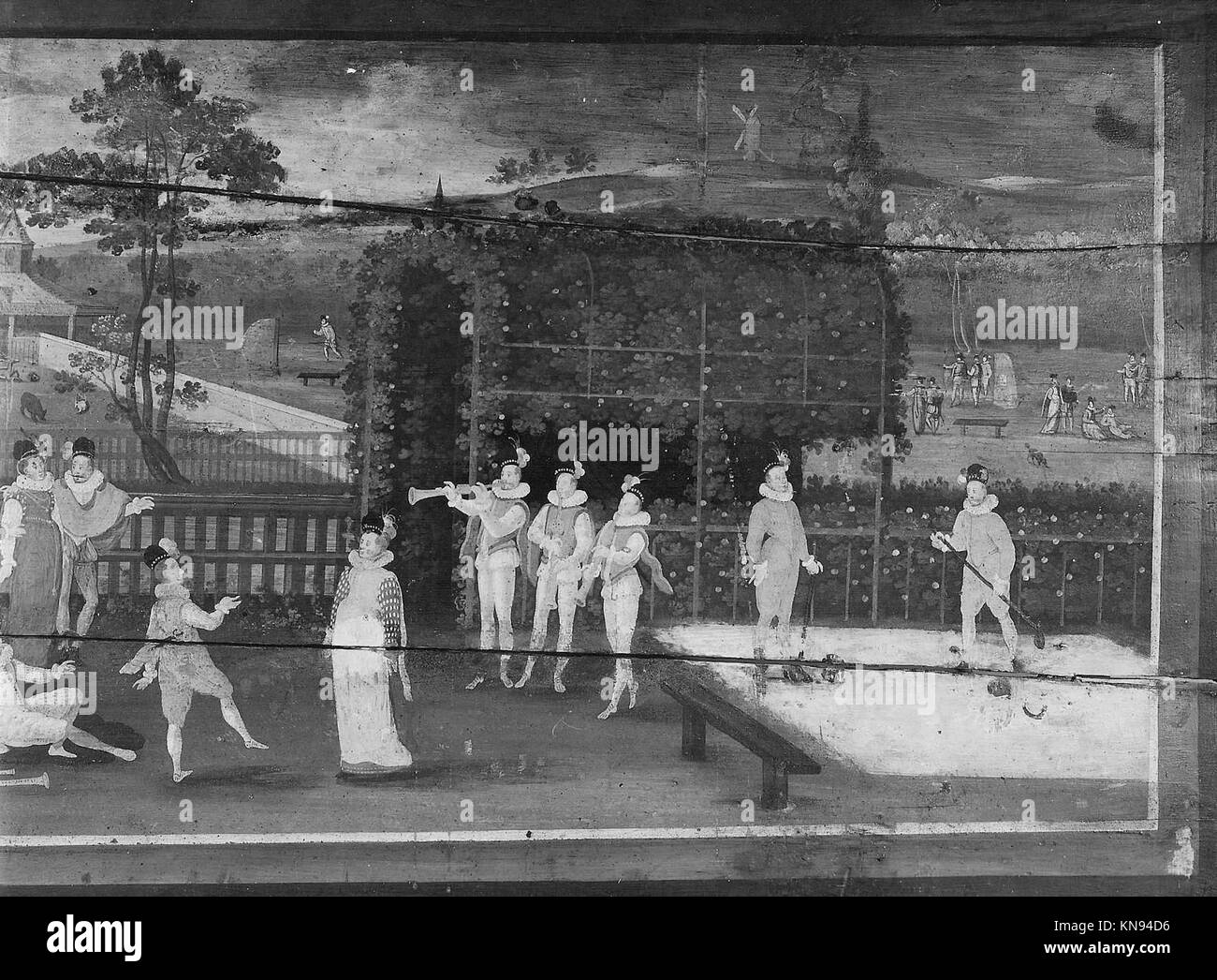 Double Virginal MET 136524 503676 Stock Photo - Alamy