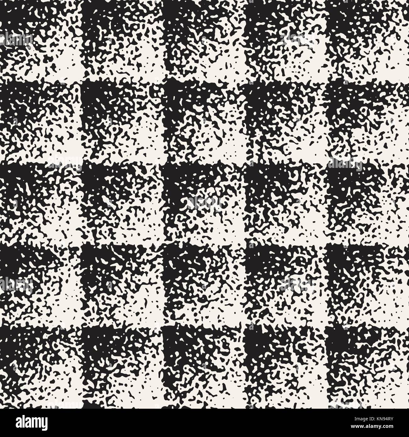 Abstract noisy textured geometric shapes background. Vector seamless ...