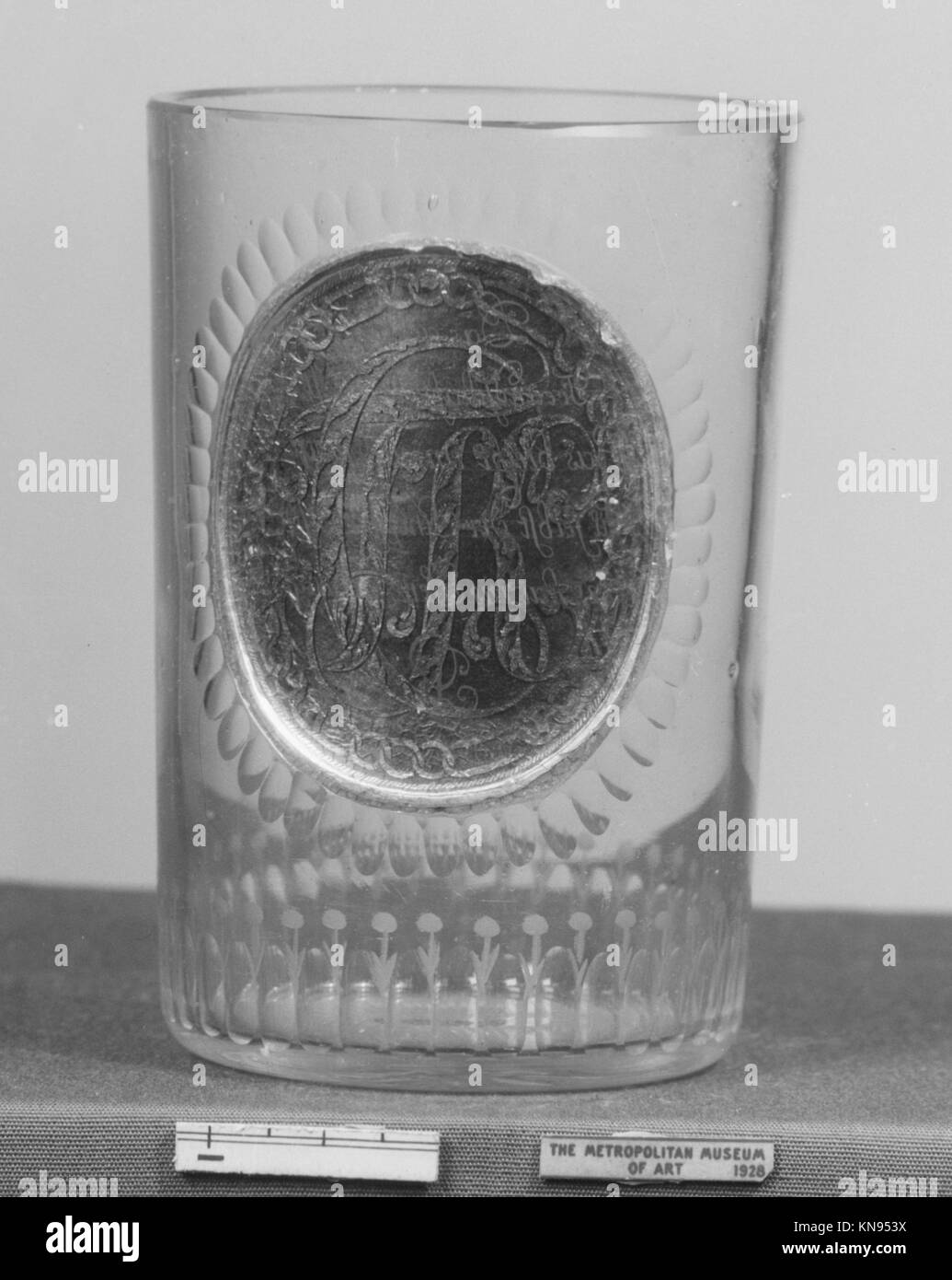 This beaker, part of The MET collection, showcases fine craftsmanship ...