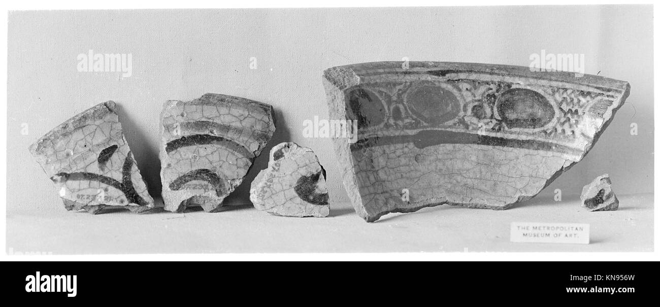 A fragment of a historical object, part of The Metropolitan Museum of ...