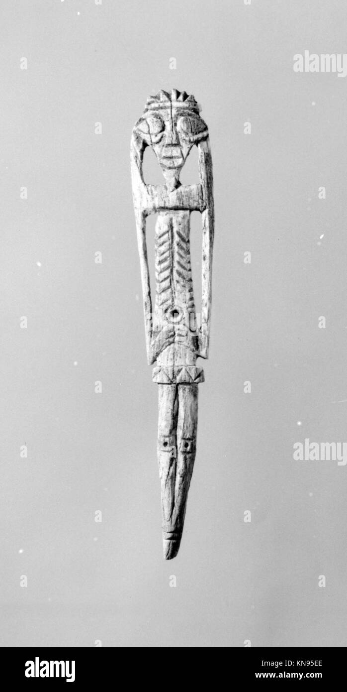 This sculptural figure at The Met represents human anatomy and form ...