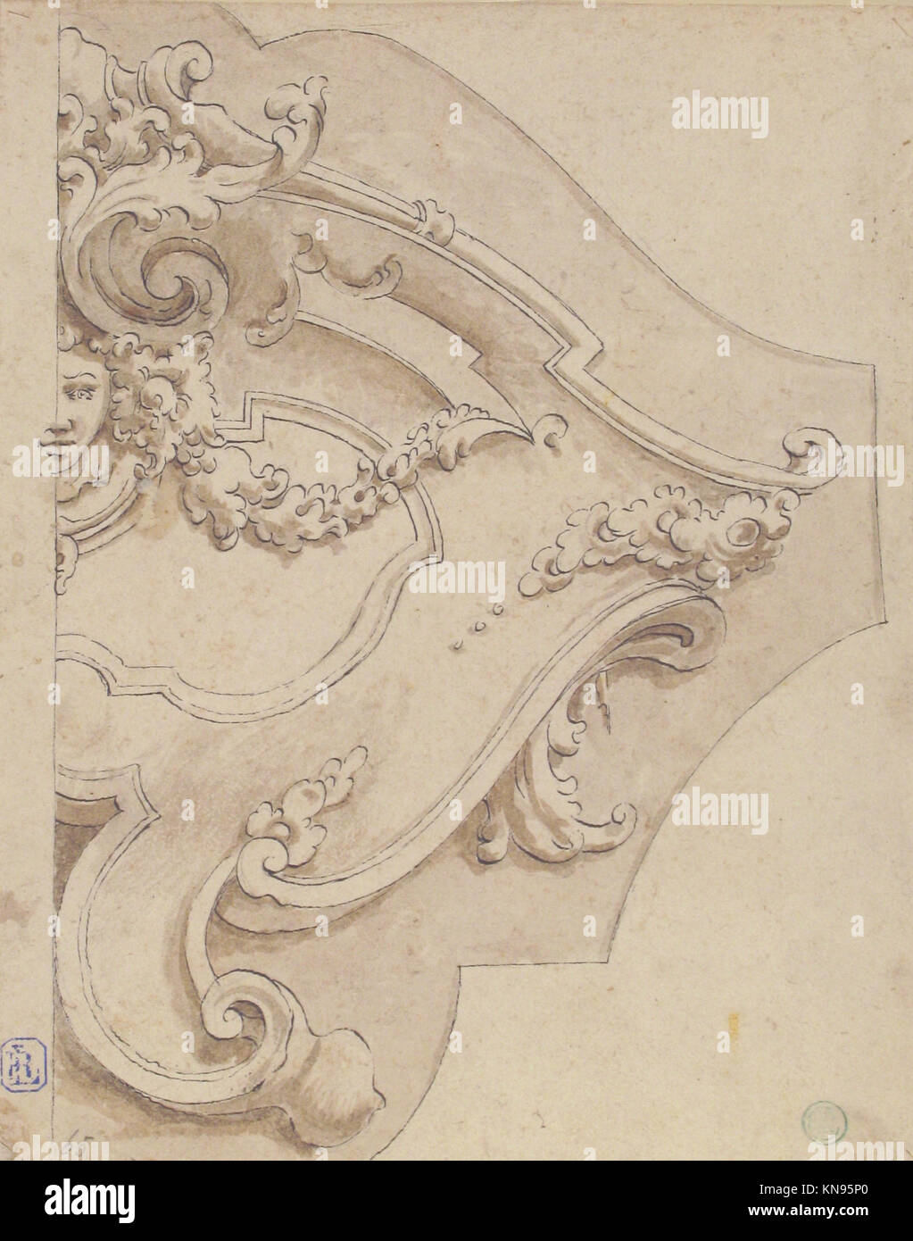 Drawing cartouche hi-res stock photography and images - Alamy