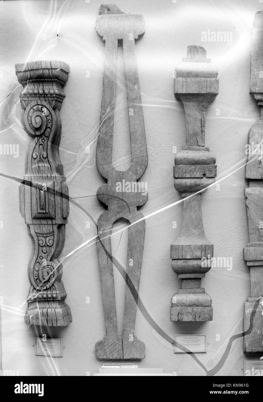 This architectural baluster demonstrates structural and decorative ...
