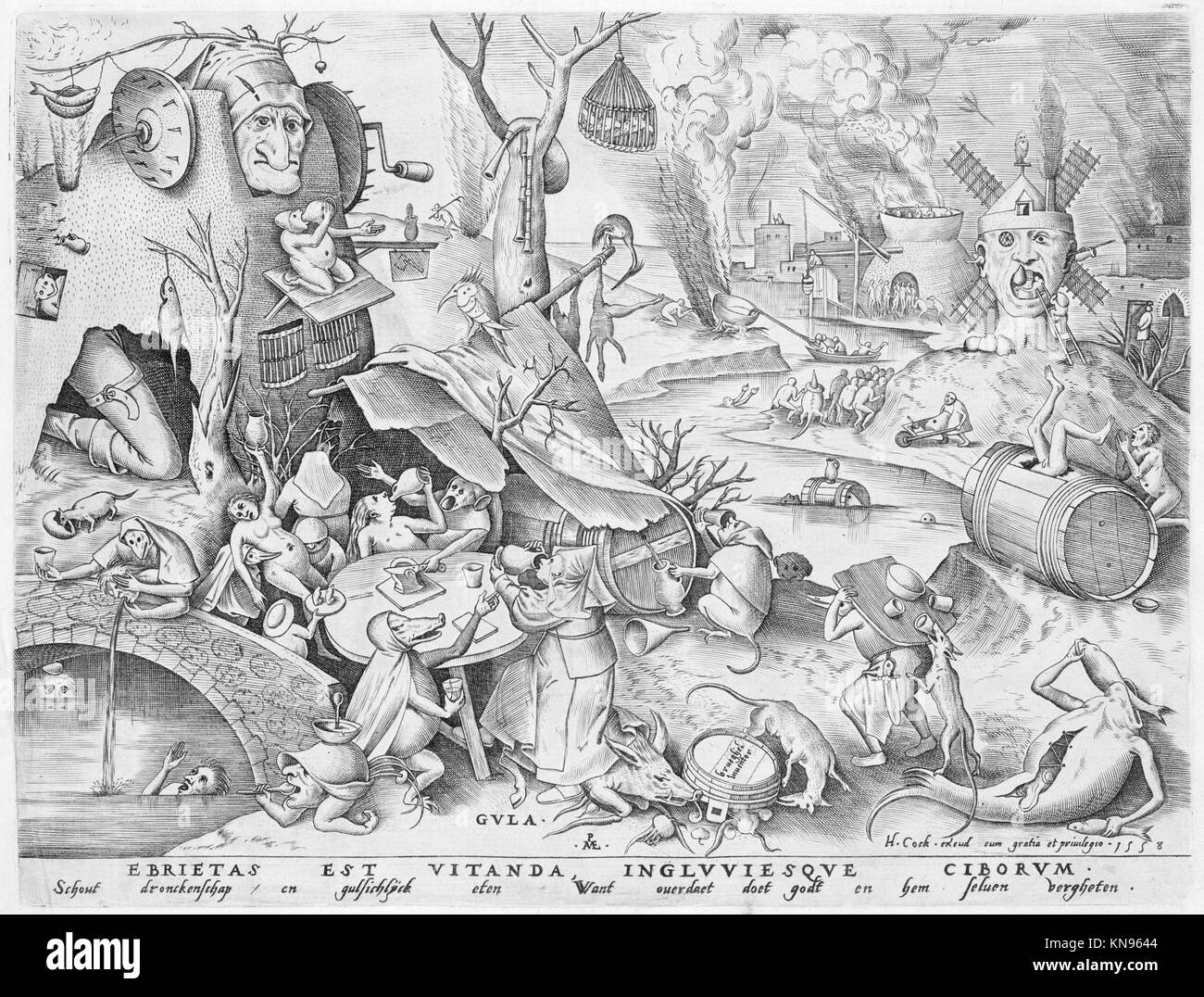 Gluttony symbolism hi-res stock photography and images - Alamy