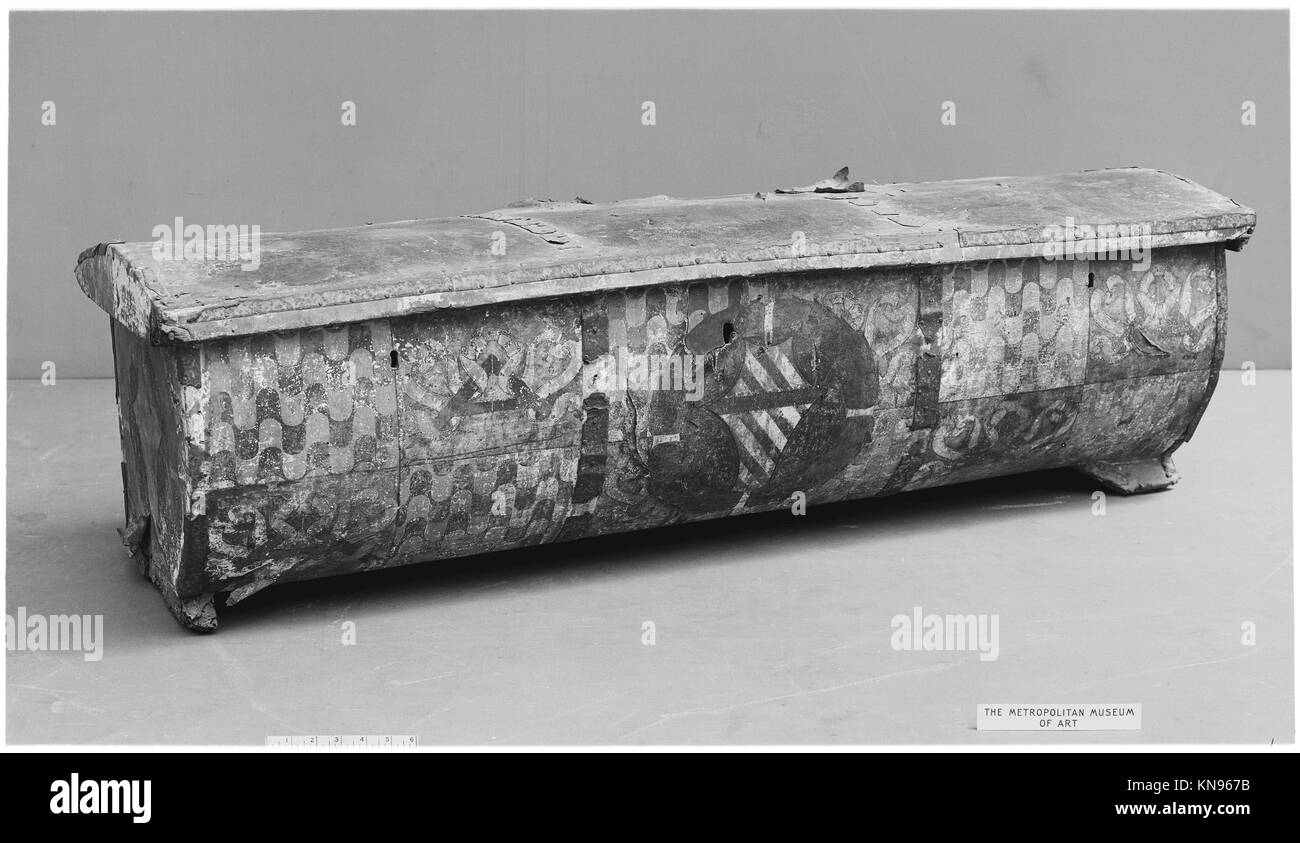 This coffer, known as a 'goffano,' is a type of storage chest from the ...