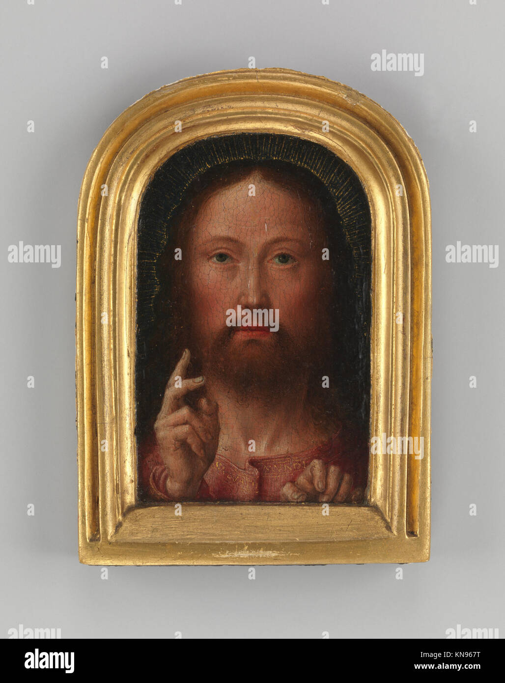 Religious artwork depicts blessing hi-res stock photography and images ...