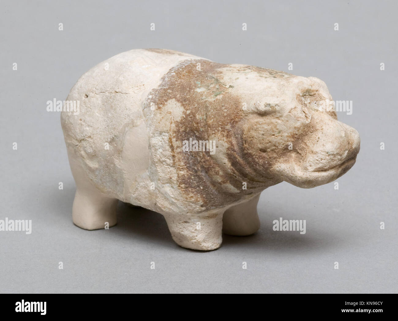 This hippopotamus illustration from MET publications documents the ...