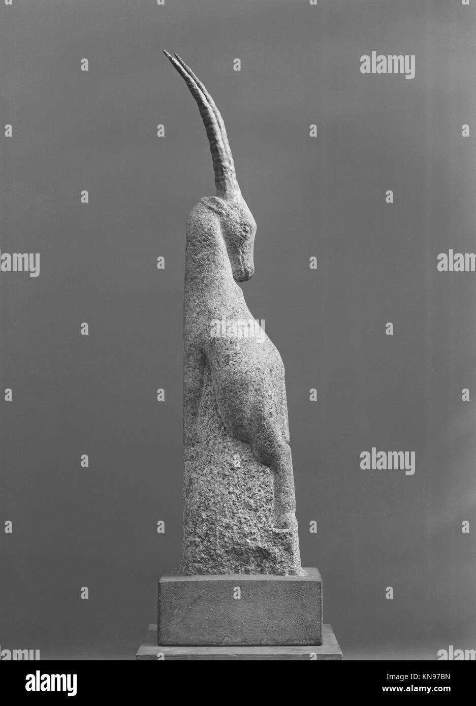 This sculpted figure of an Irish Mountain Goat represents dignity and ...
