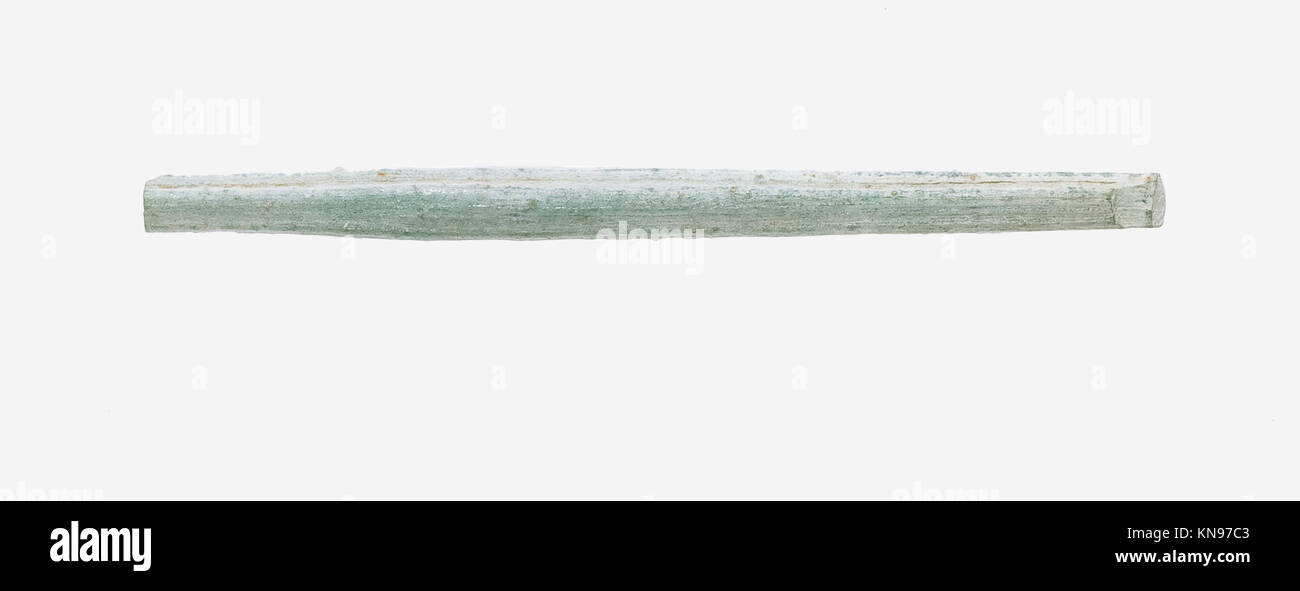 These glass rods, fused together, represent a significant example of ...