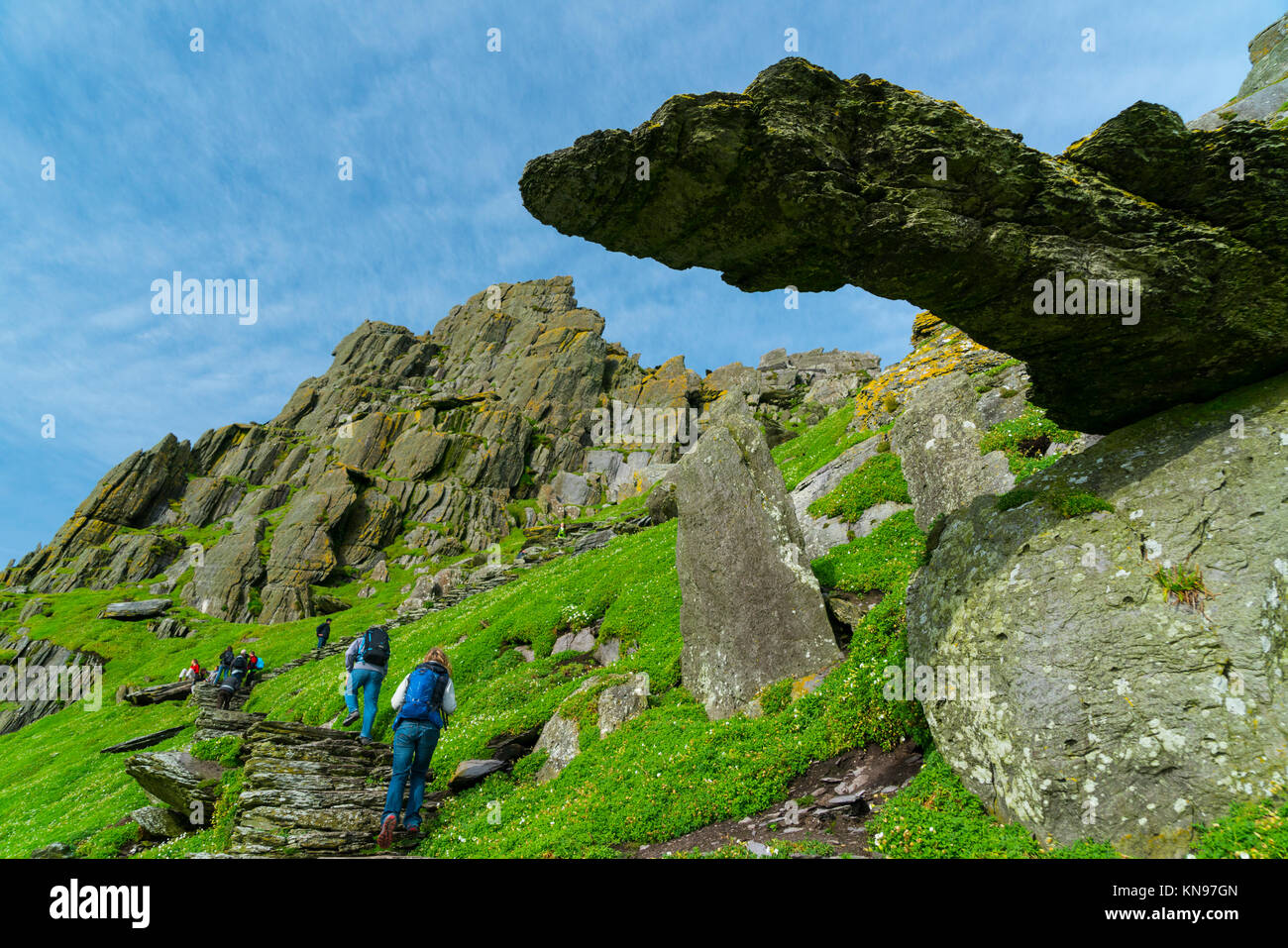 Skellig Michael, Skellig Islands World Heritage Site, County Kerry ...