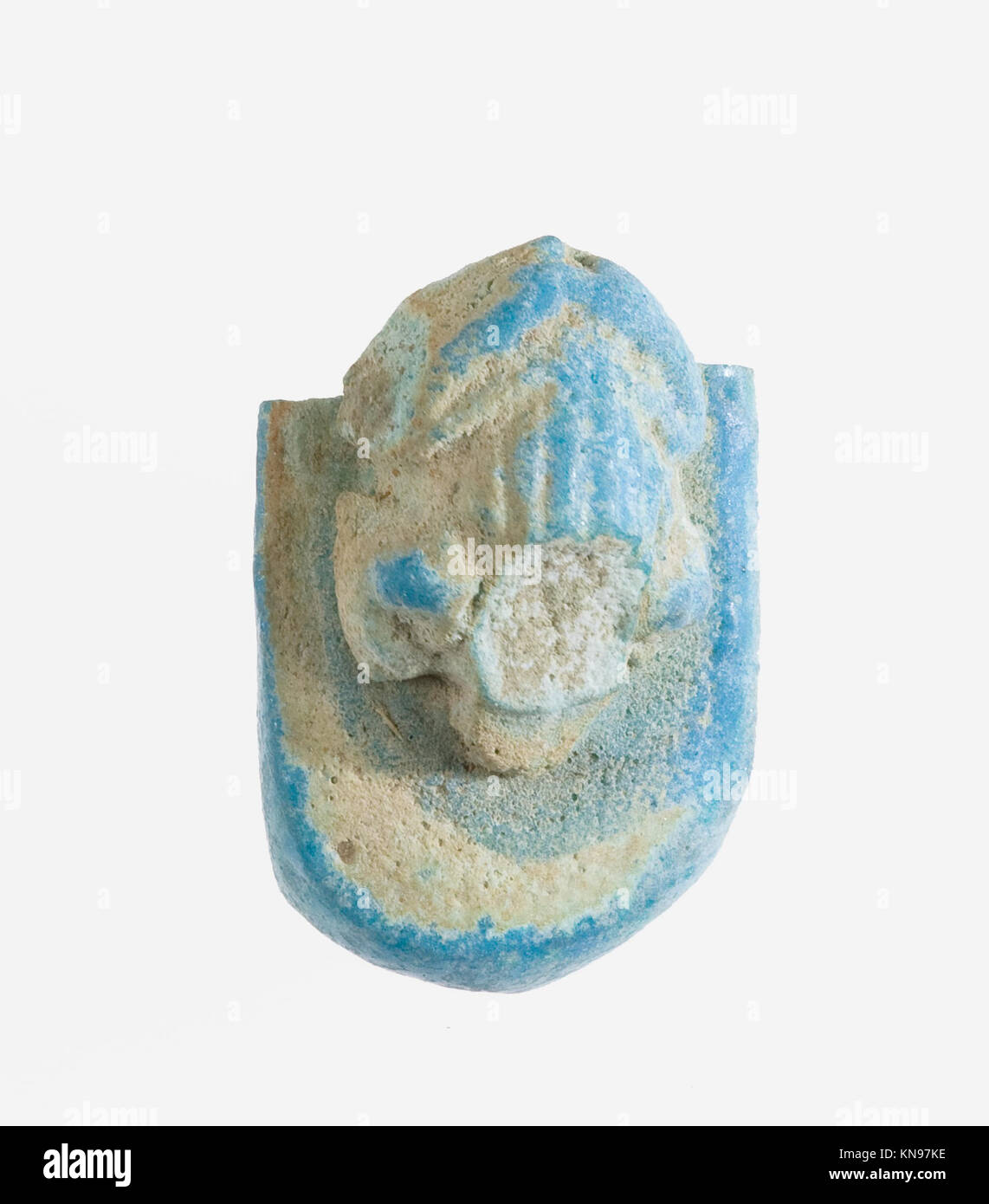 This fragment of a frog-shaped ring showcases intricate design work ...