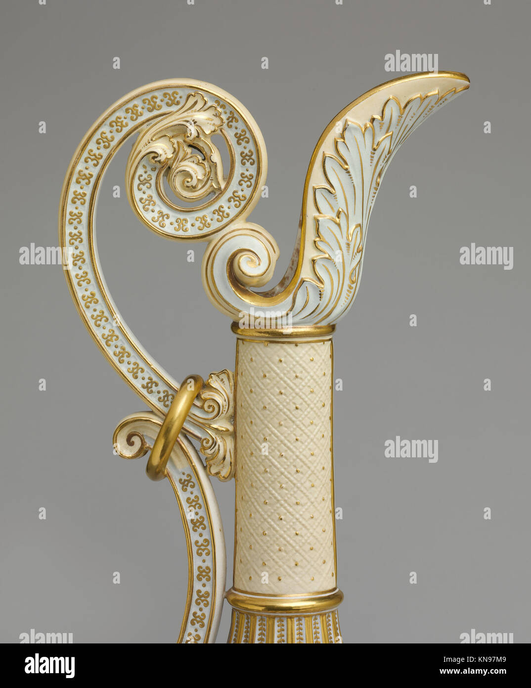 This ewer, a type of pitcher or jug, represents a form of ancient Roman ...