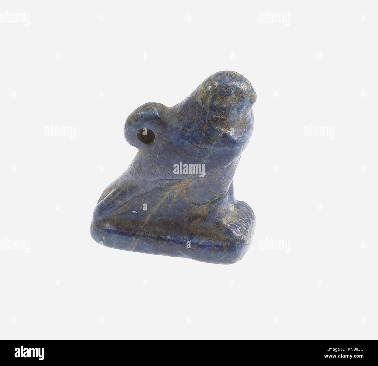 This falcon-shaped amulet is a fine example of ancient Egyptian ...