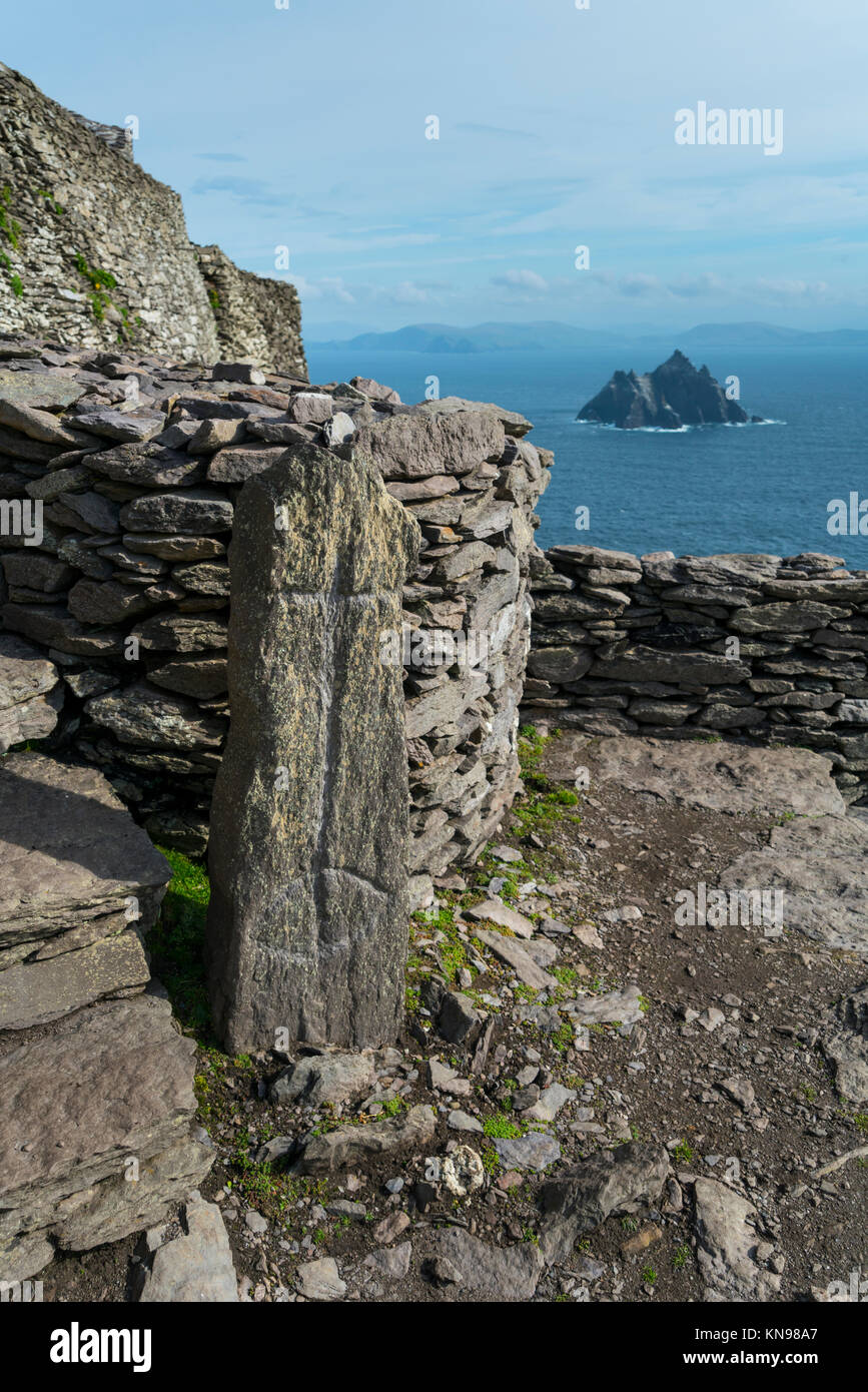 Monastery, Skellig Michael, Skellig Islands World Heritage Site, County ...