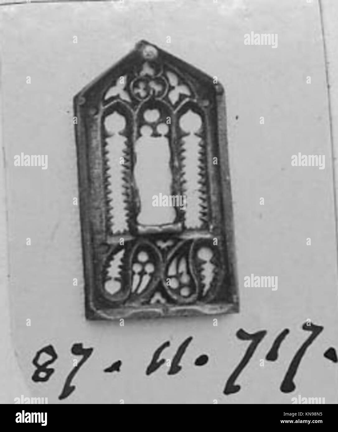 This escutcheon plate is a metal decorative and functional component of ...