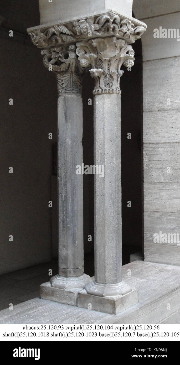 This column shaft, part of the MET collection (cdi-st-g2 473821), is a ...