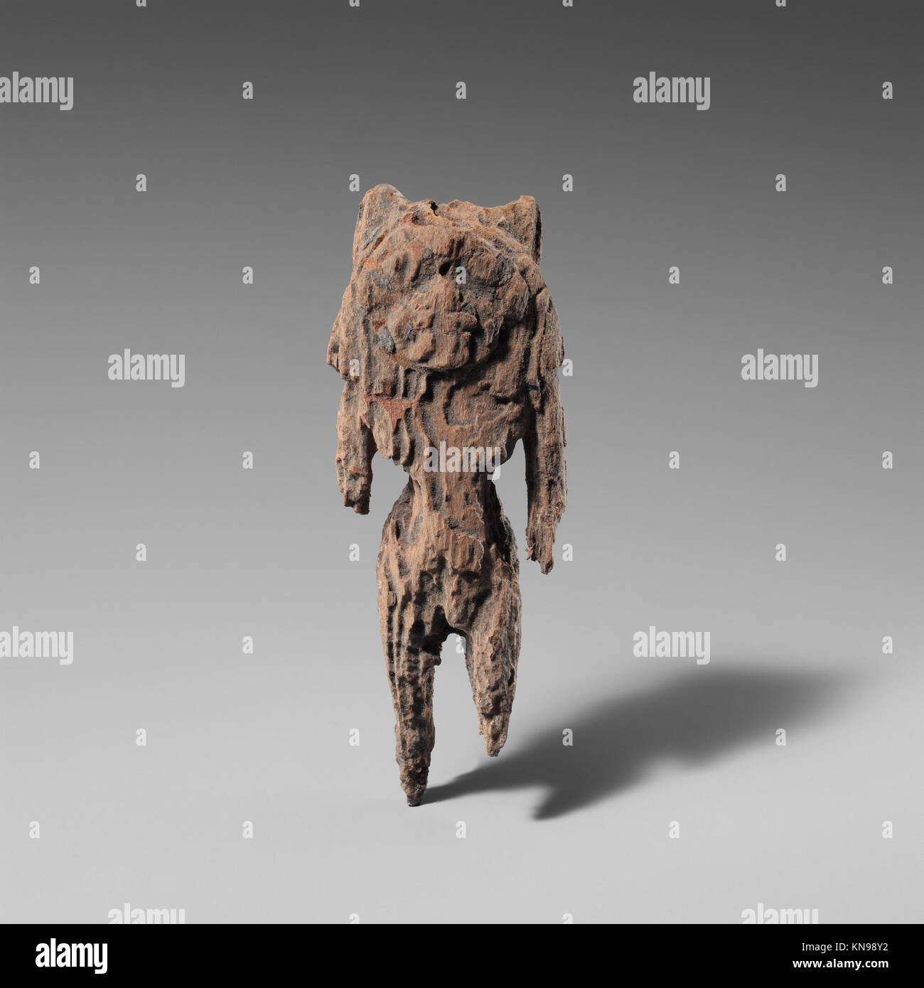 This representation of the Egyptian deity Bes depicts a stylized female ...