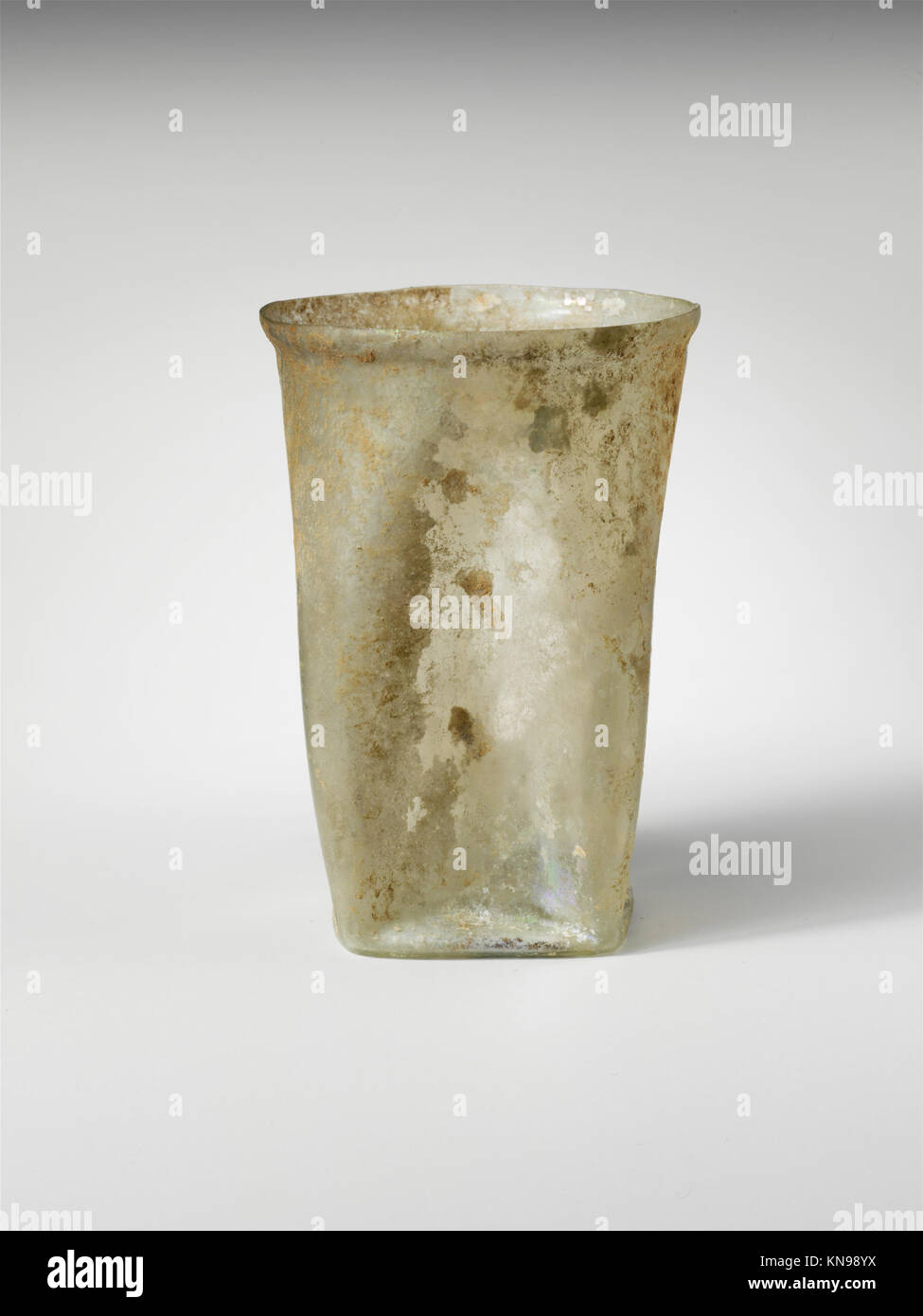 This glass beaker from the MET collection demonstrates the fine ...