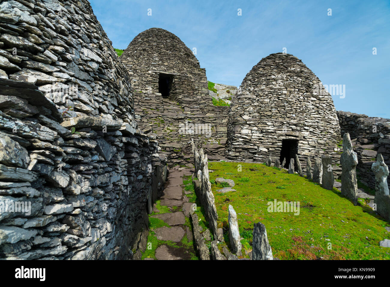 Monastery, Skellig Michael, Skellig Islands World Heritage Site, County ...