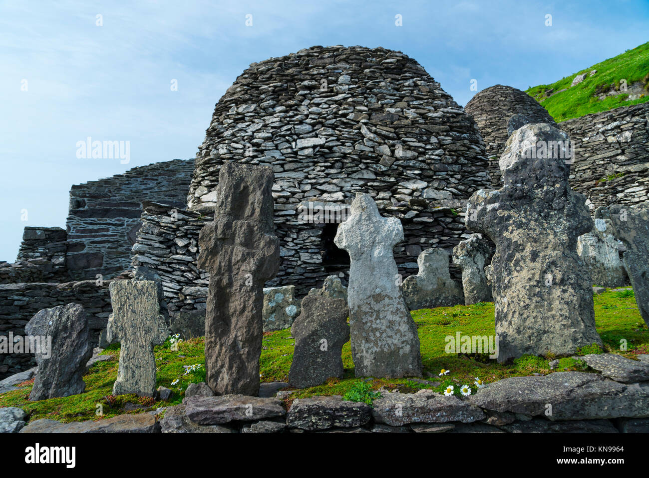 Monastery, Skellig Michael, Skellig Islands World Heritage Site, County ...