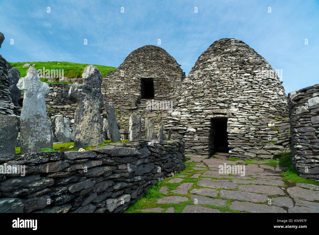 Monastery, Skellig Michael, Skellig Islands World Heritage Site, County ...