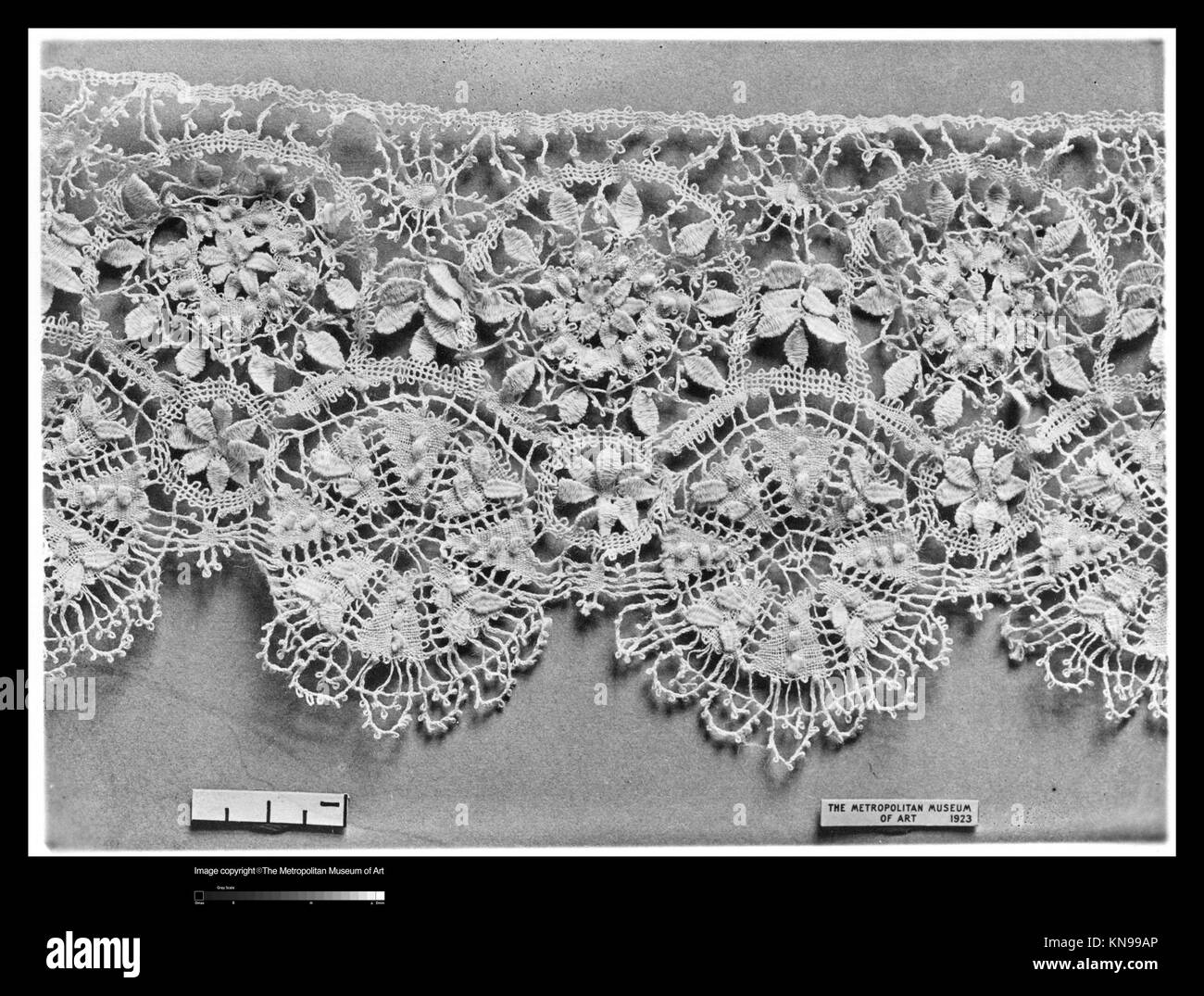 A piece of decorative edging from the MET collection, showcasing ...