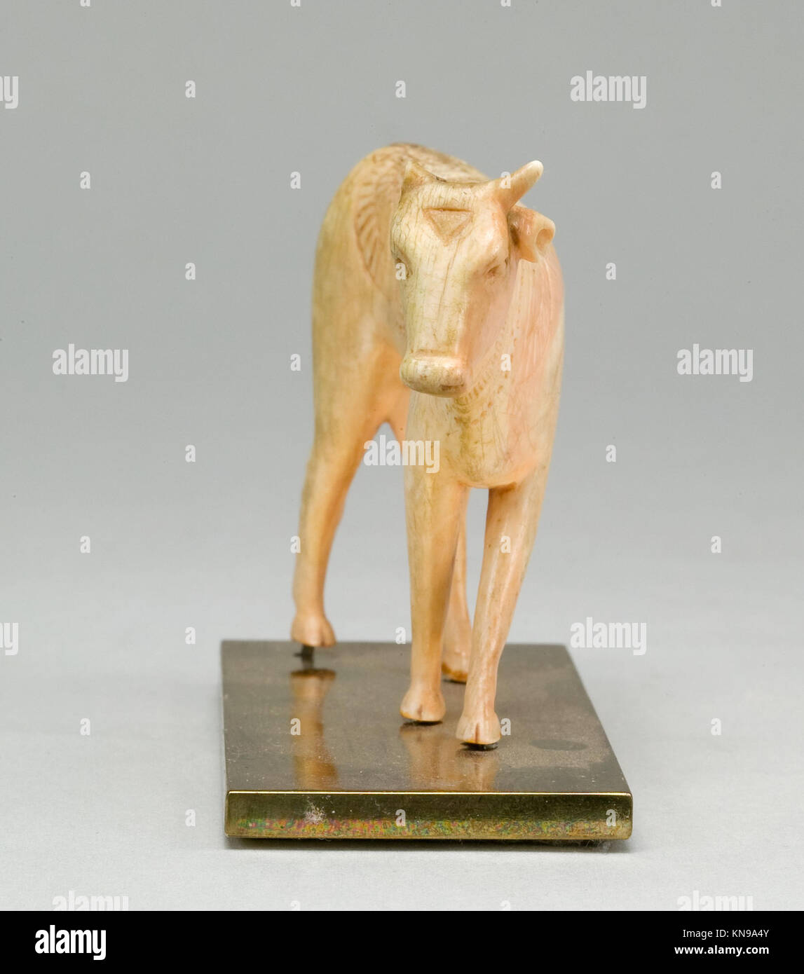 A statuette of the Apis Bull, a sacred animal worshipped in ancient ...