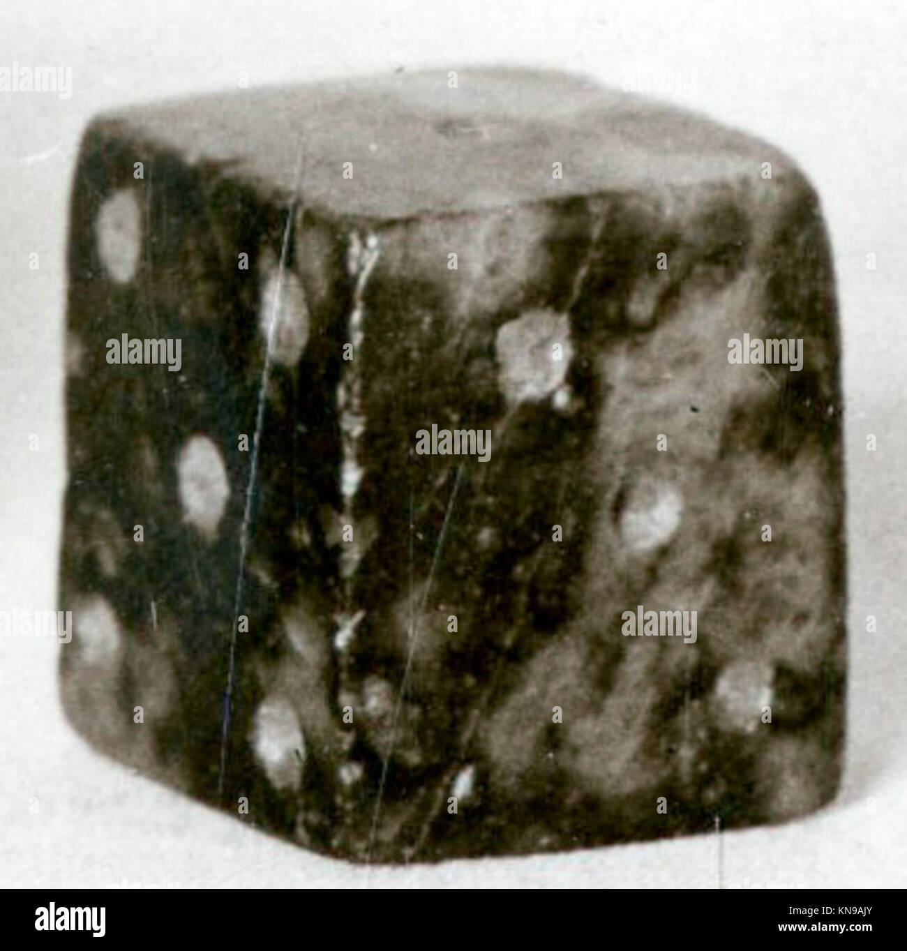 This set of dice, possibly from the Roman period, demonstrates the ...