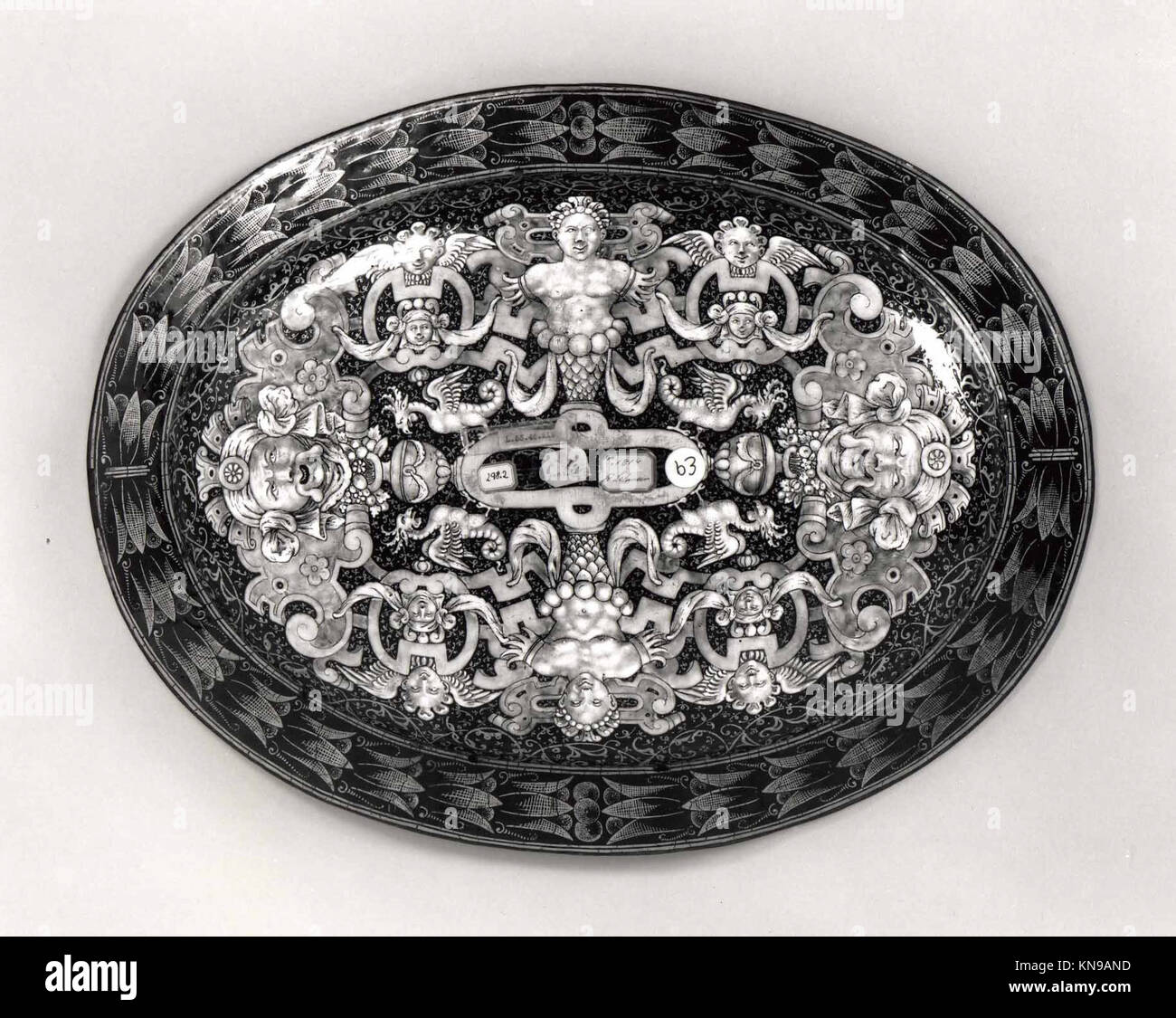 An artistic representation of the conversion of St. Paul, a key ...