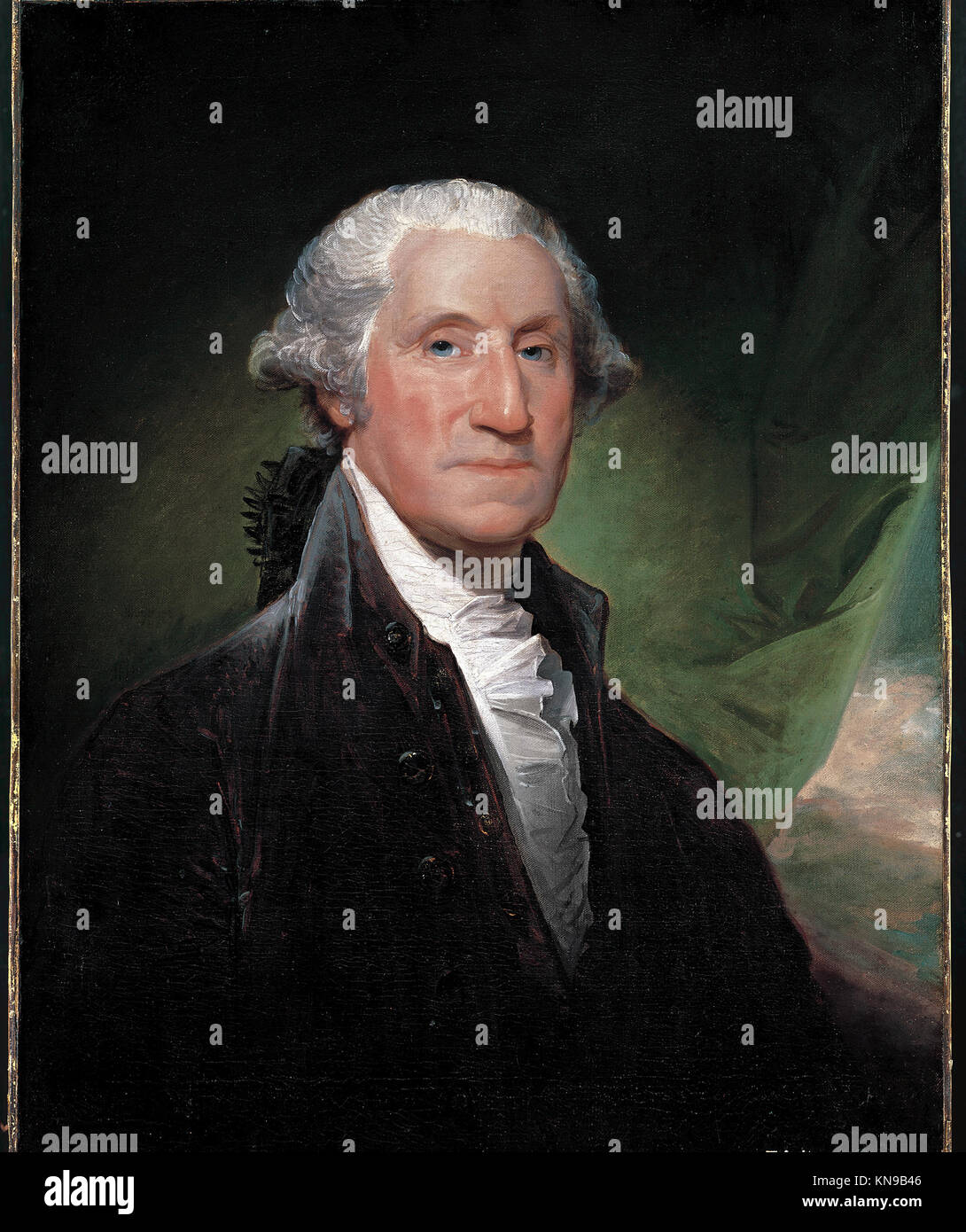 Portrait represents george washington hi-res stock photography and ...