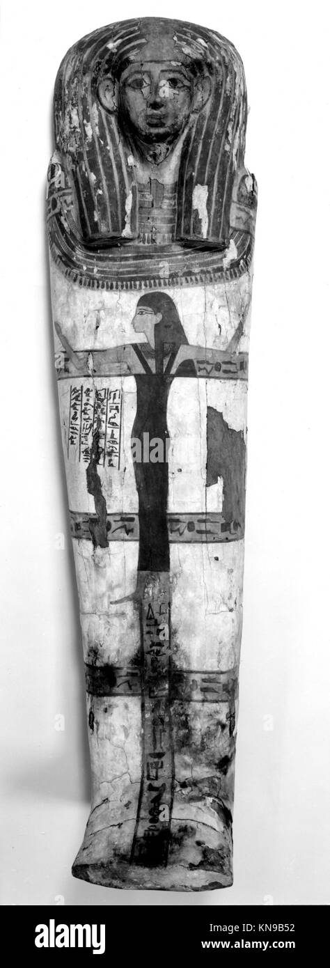 This coffin of Ahhotep Tanodjmu, part of the MET's collection ...