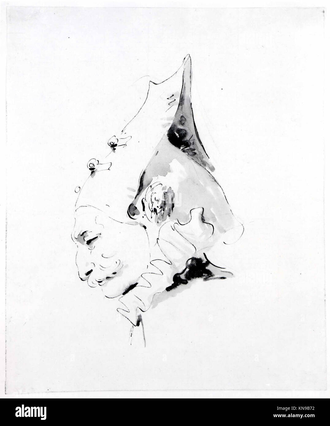 This head of a man in profile, from the MET collection, is a sculptural ...