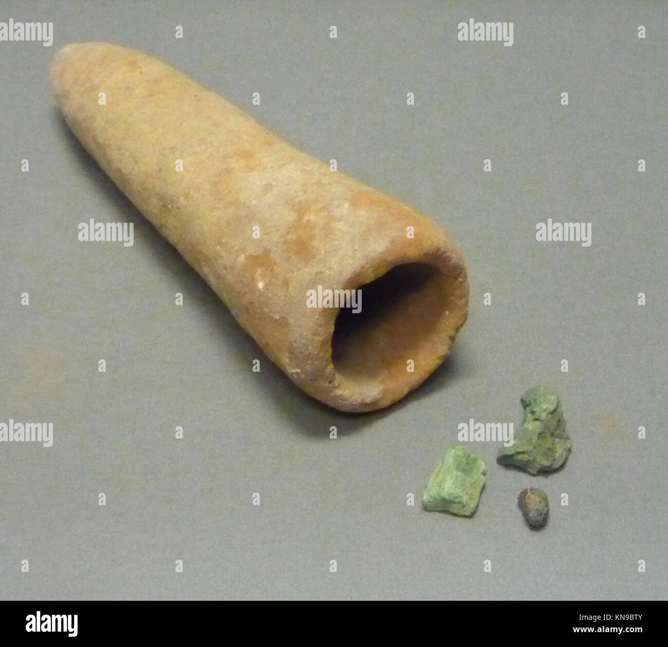 This crucible is a laboratory vessel used for heating substances to ...