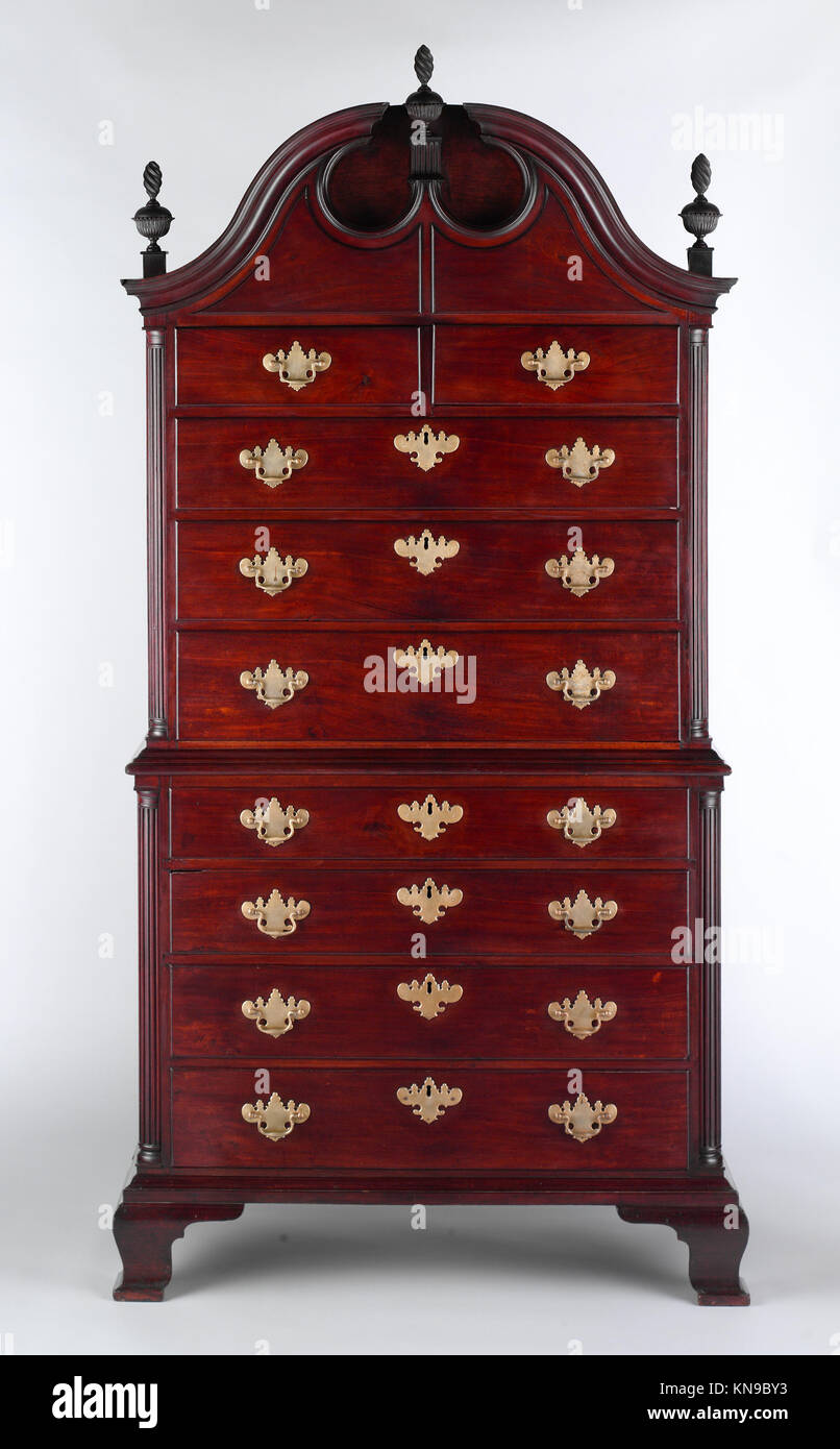 This chest-on-chest, part of the MET collection, is a fine example of ...