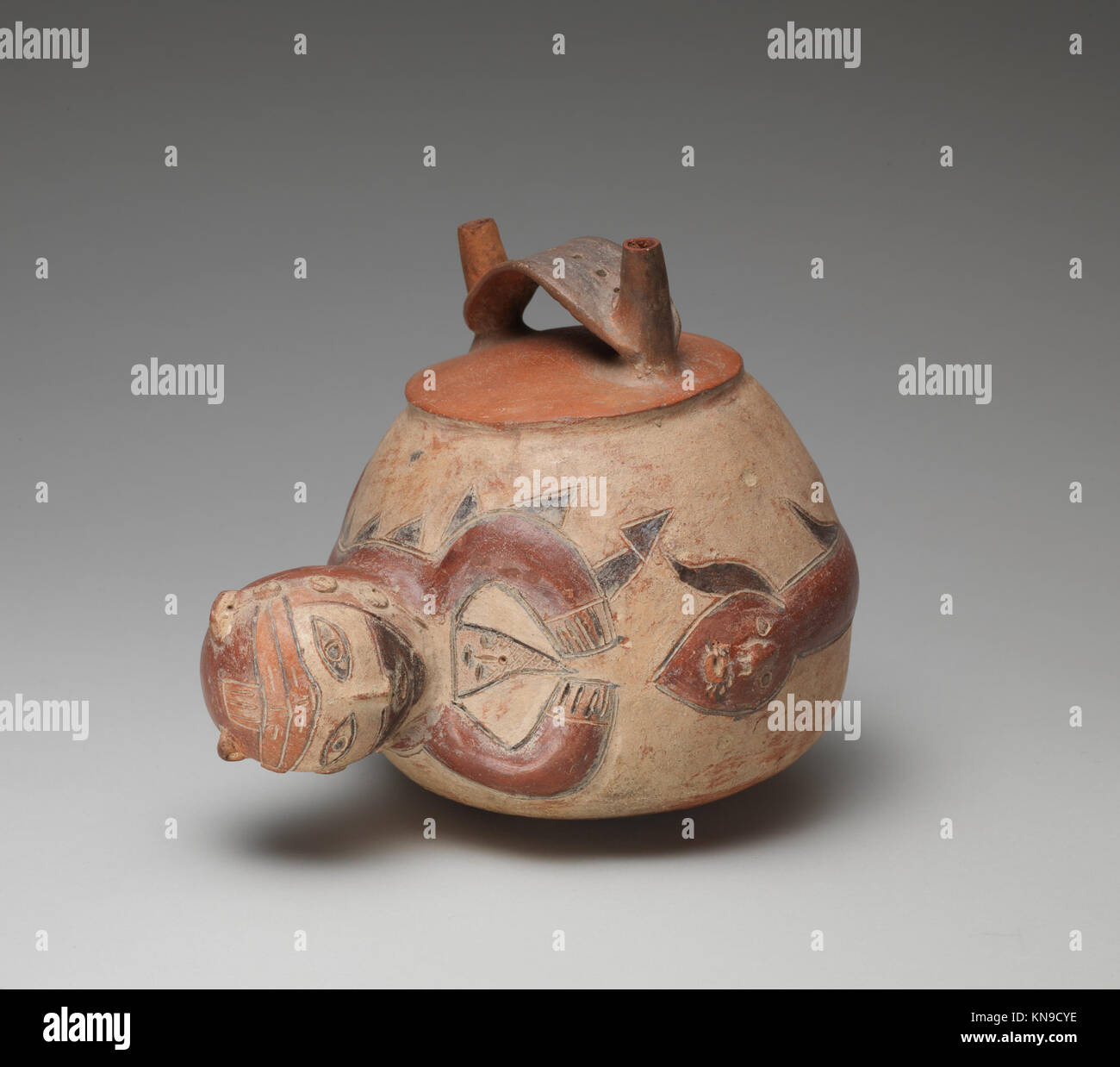 A bottle in the shape of a monkey, part of The Metropolitan Museum of ...