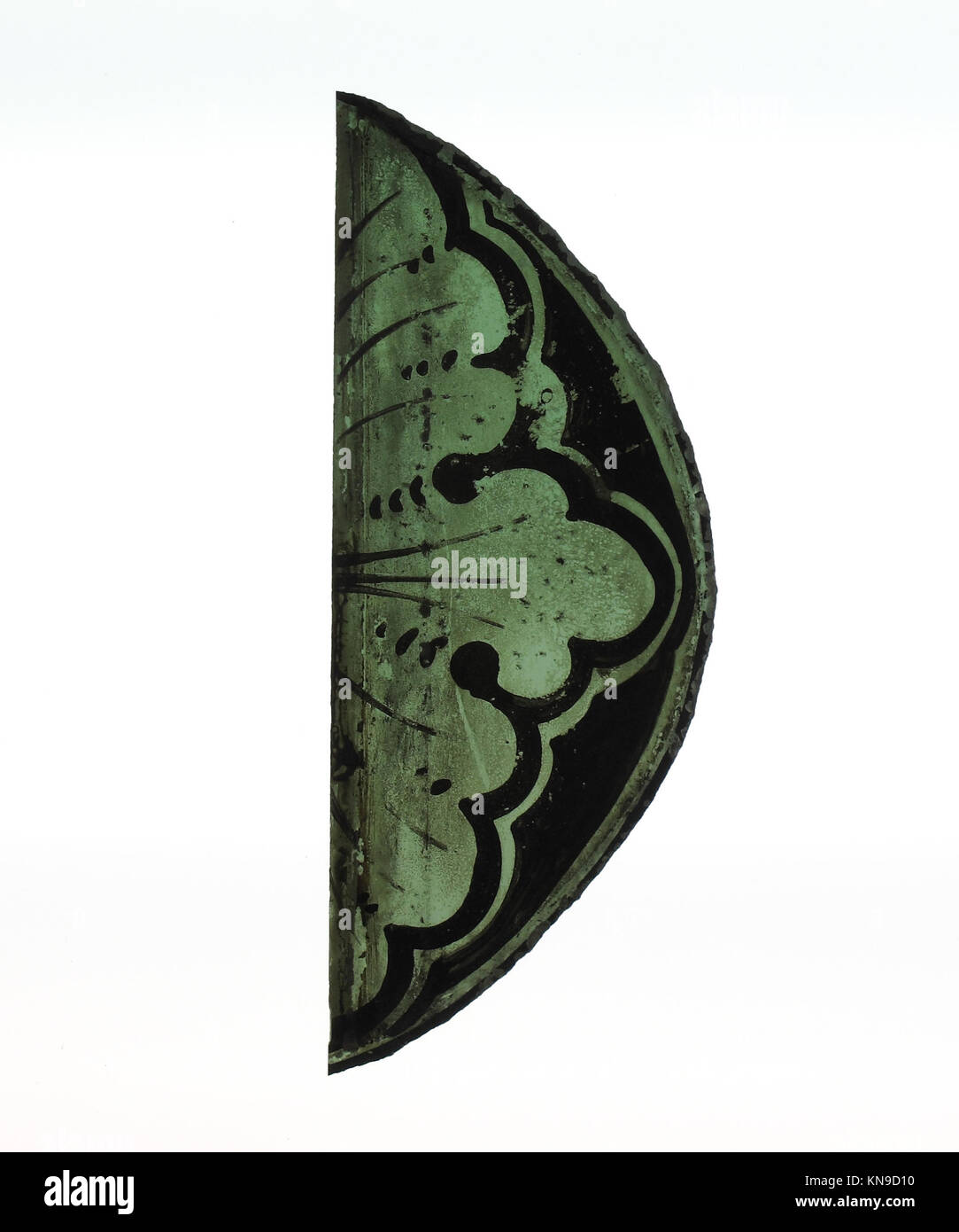 This grisaille panel is a fine example of monochromatic painting ...