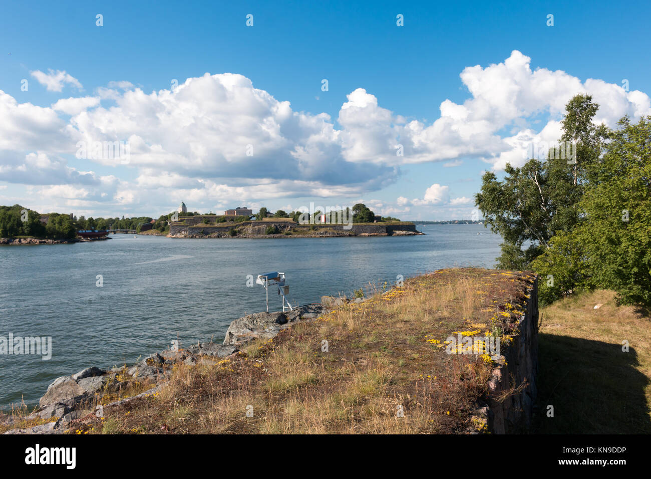 Coastline and Archipelago of Helsinki, capital of Finland, during ...