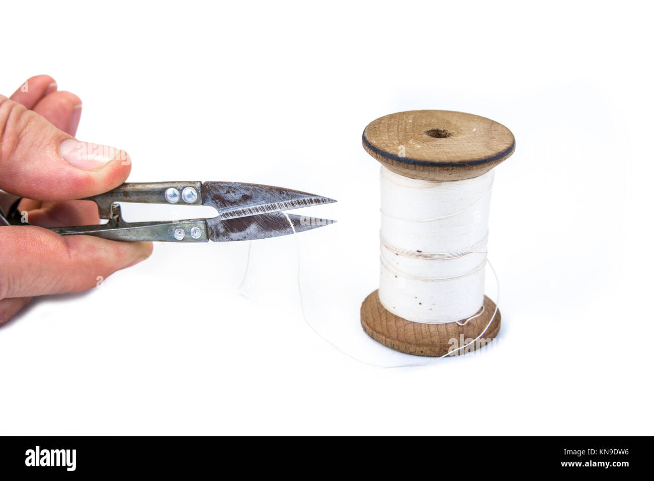 Vintage spool hi-res stock photography and images - Alamy