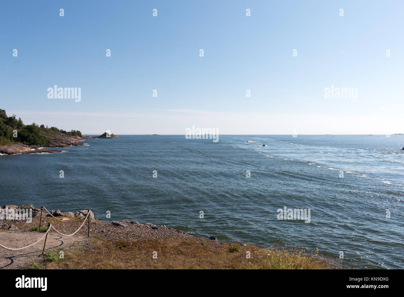 Coastline and Archipelago of Helsinki, capital of Finland, during ...