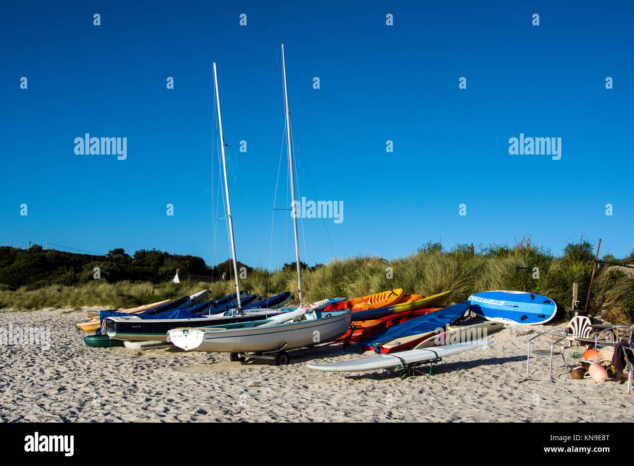 Cromwells Castle from Bryher Stock Photo - Alamy