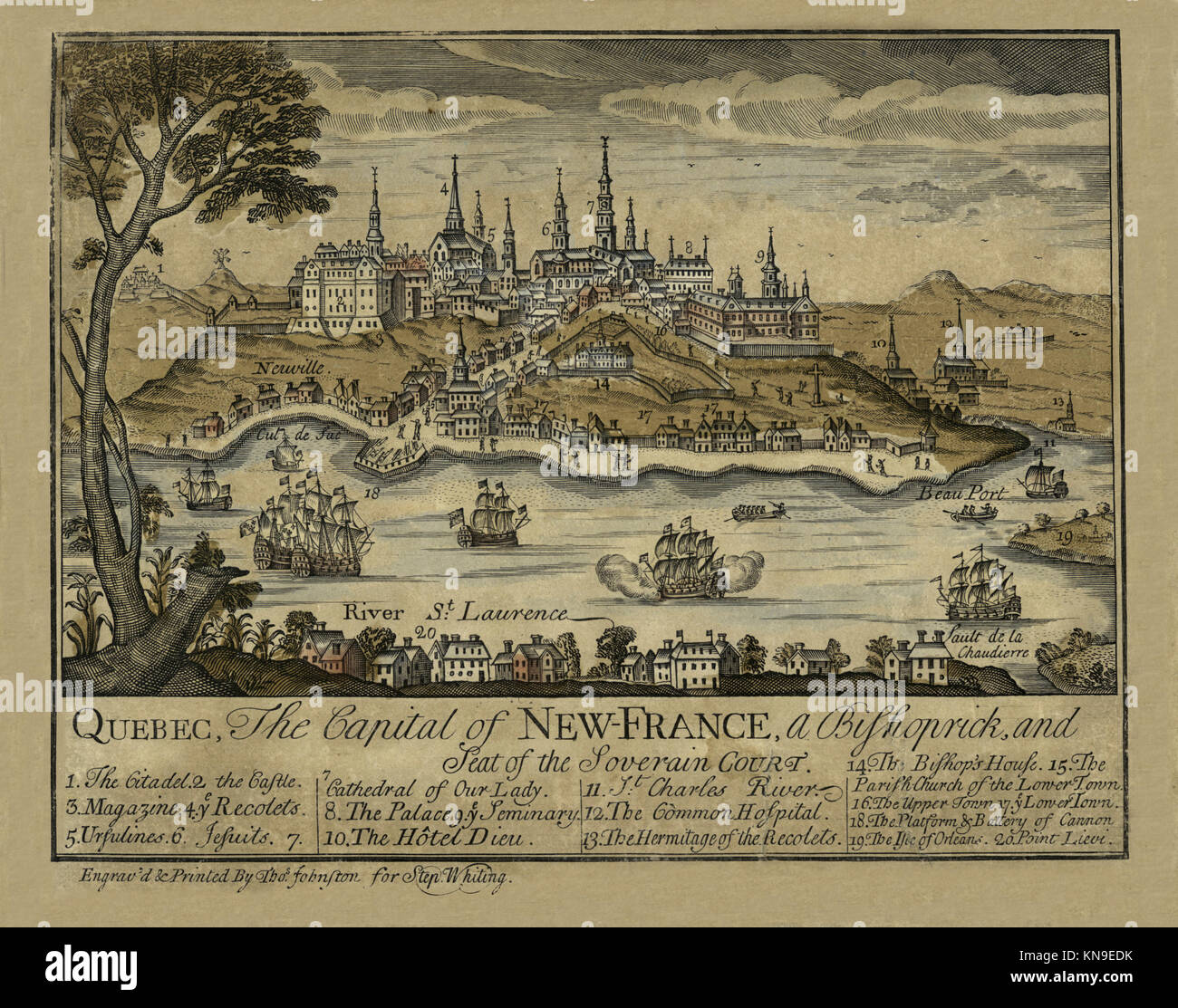 Map of quebec hi-res stock photography and images - Alamy