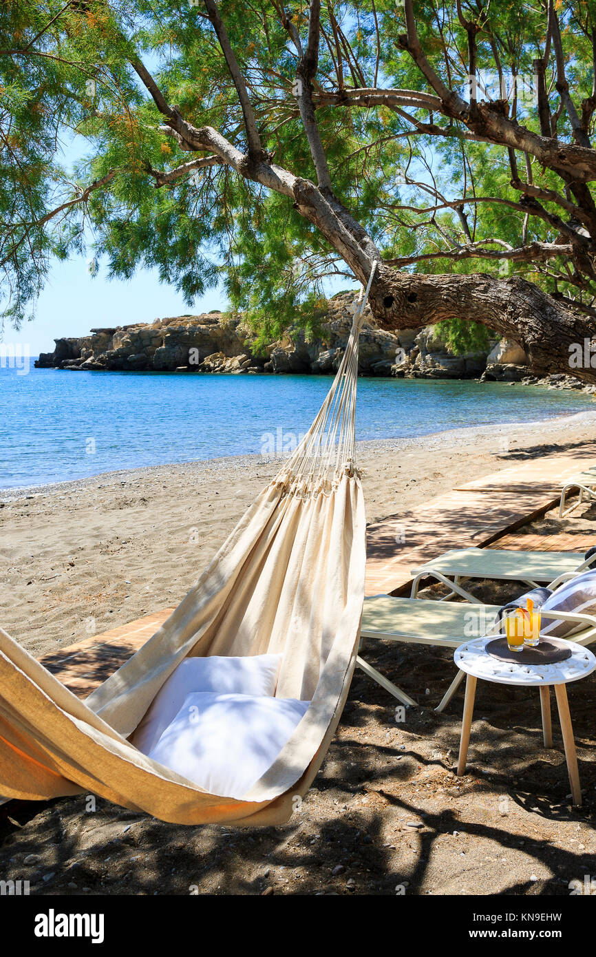 Ferma Beach near Ierapetra, Crete, Greece Stock Photo - Alamy