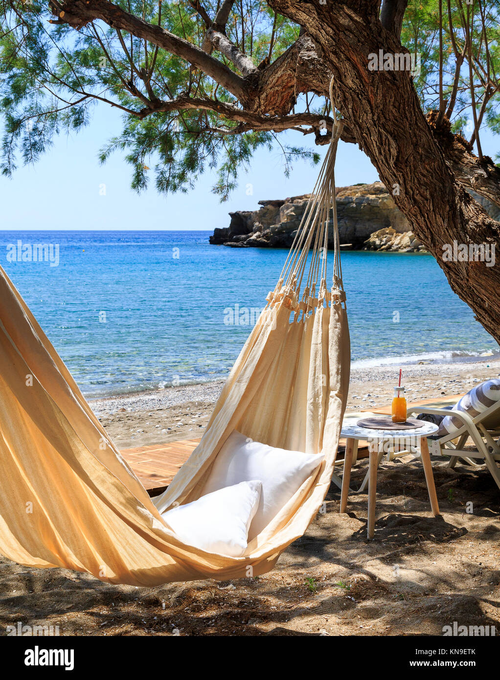 Ferma Beach near Ierapetra, Crete, Greece Stock Photo - Alamy