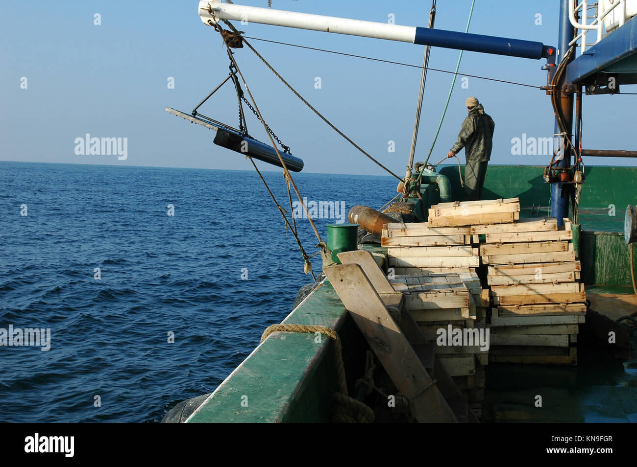 professional industrial fishing Stock Photo - Alamy