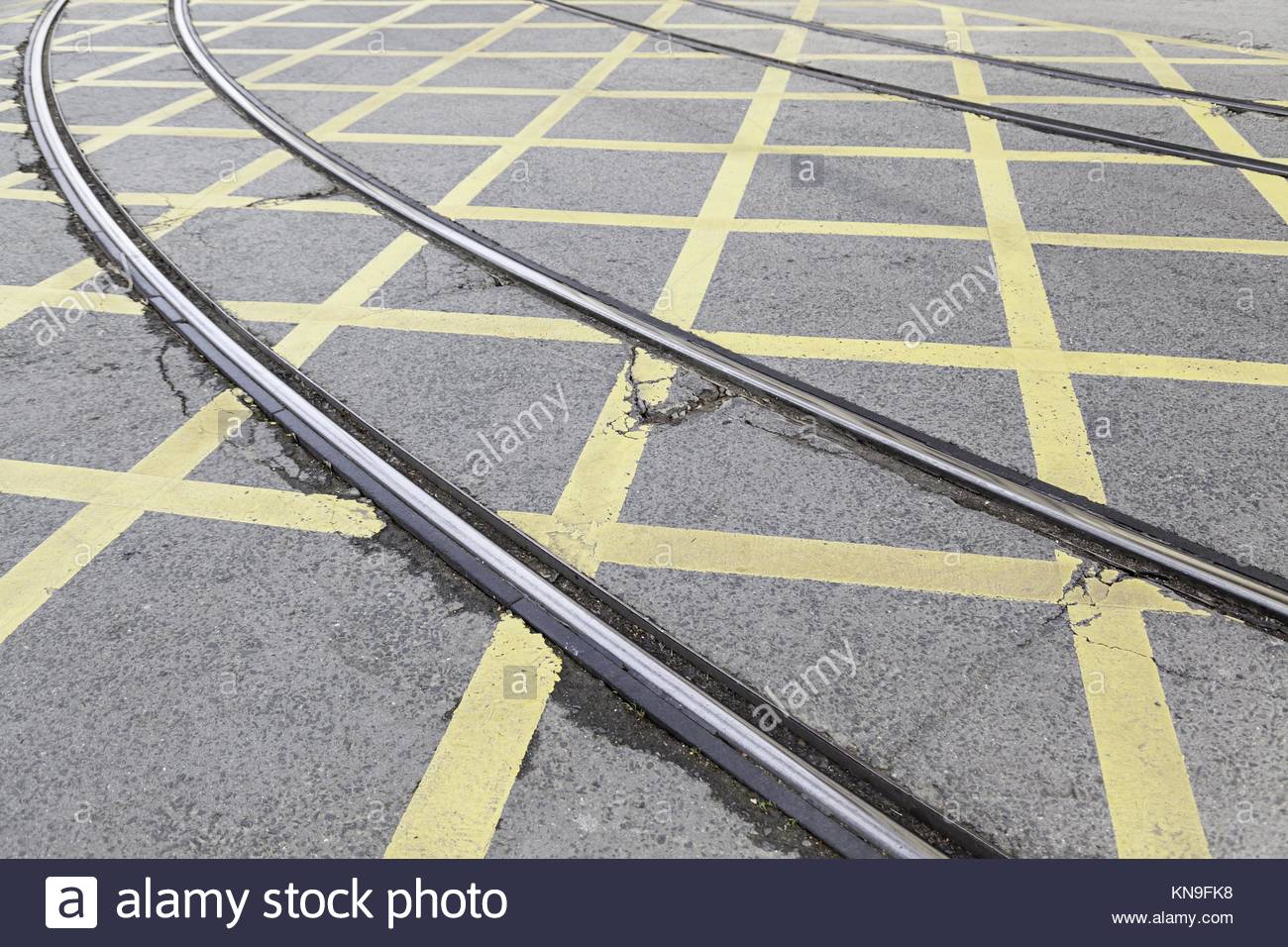 Tram Track Sign Stock Photos & Tram Track Sign Stock Images - Alamy