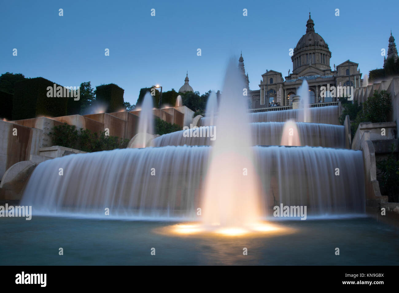Illuminated cascade hi-res stock photography and images - Alamy